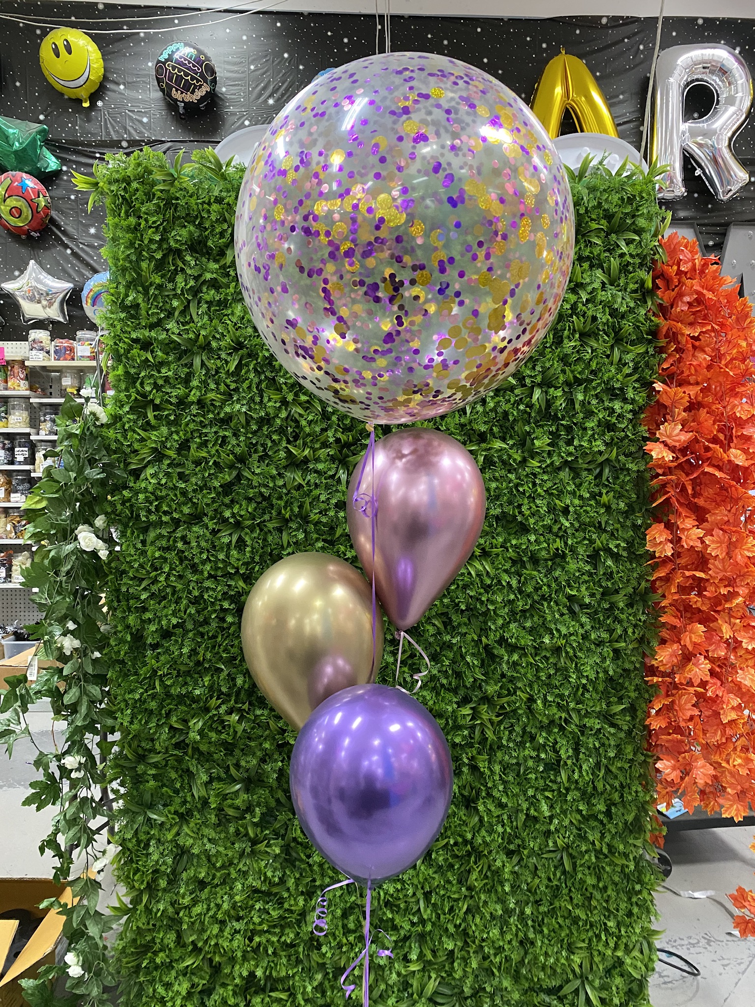 Helium Balloon Displays sent out during COVID. - Geelong Party Supplies